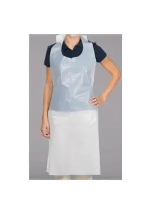 Disposable Aprons - White (100's) - 20 MICRON | Boss Catering Equipment ...