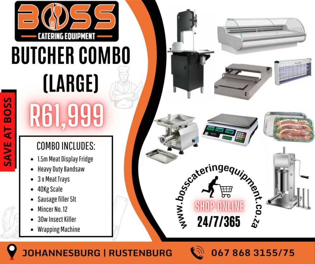 Butchery Equipment Combo - Start-up (Large) - Boss Catering Equipment