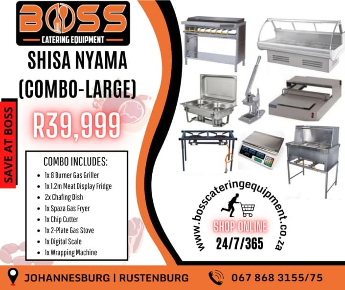 Shisa Nyama Combo (Large) - Boss Catering Equipment