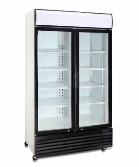 FRIDGESTAR Double Door Upright Freezer - Boss Catering Equipment