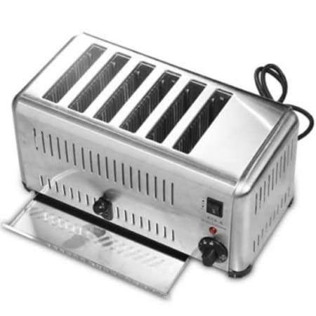6 Slice Industrial Toaster - Boss Catering Equipment