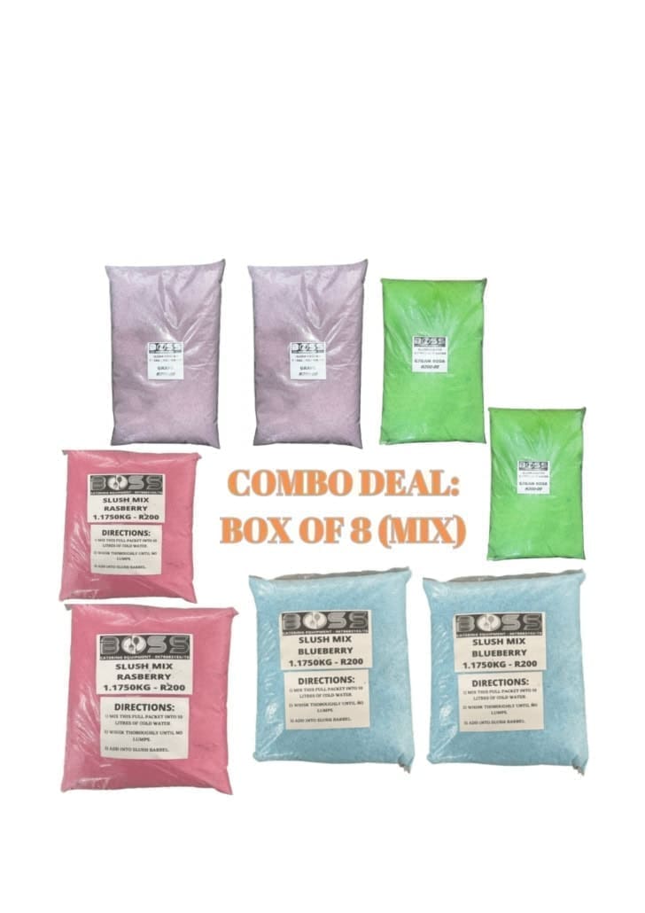 Combo - Box Of 8 - Mixed - Boss Catering Equipment