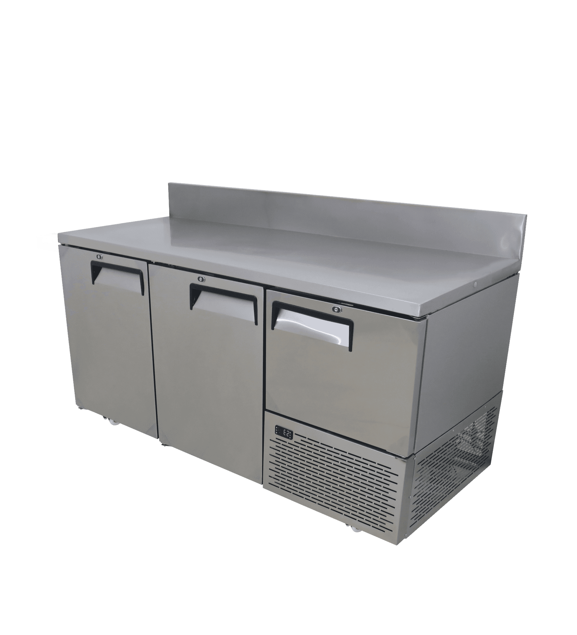 Fridgestar Underbar Cooler 2.5 Door - Steel Doors - With Splashback ...