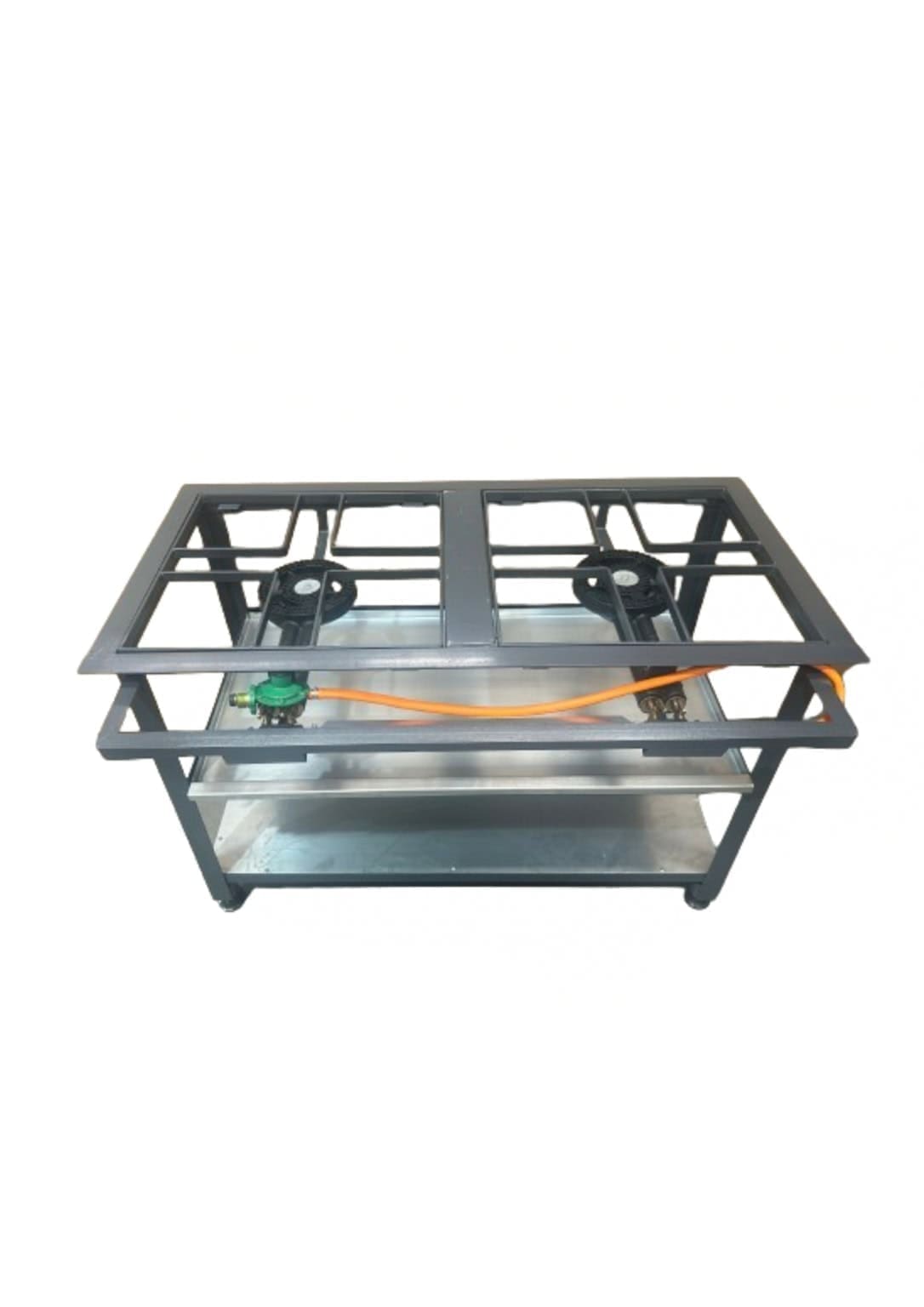 2-burner Boiling Table / Gas Stove (Heavy Duty) - 450mm X 450mm Plates ...