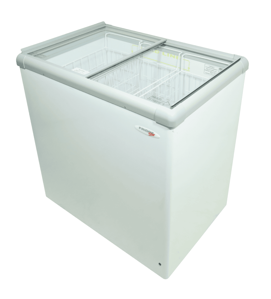 Glasstop Display Freezer 205l - Boss Catering Equipment